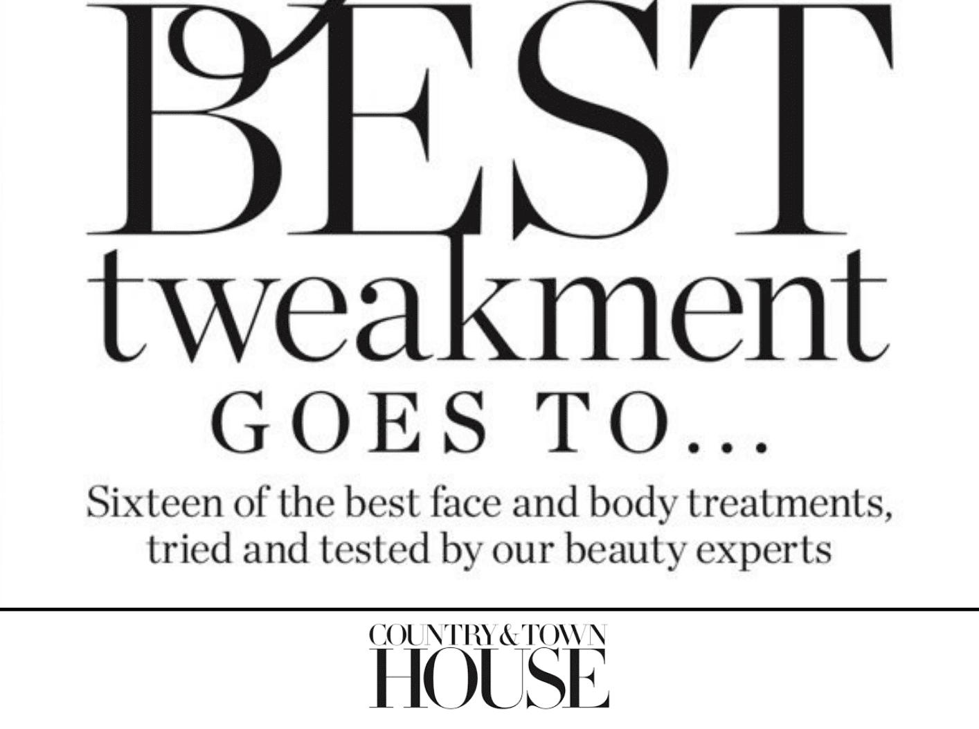 And The Award For BEST Tweakment Goes To The Cosmetic Skin Clinic and-the-award-for-best-tweakment-goes-to-the-cosmetic-skin-clinic